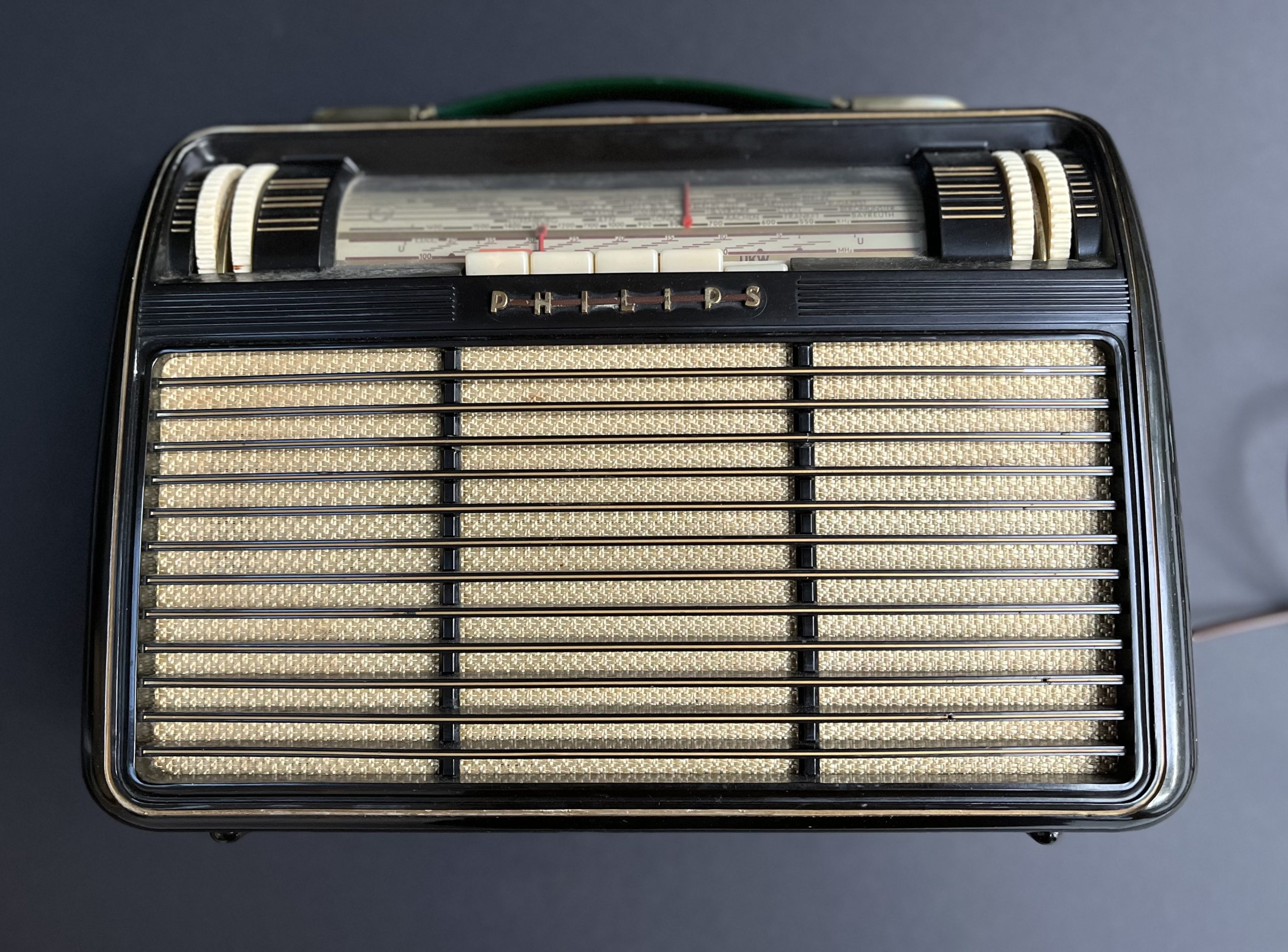 Philips Babette LD472ABT Valve Transistor Radio Faults and Repair ...